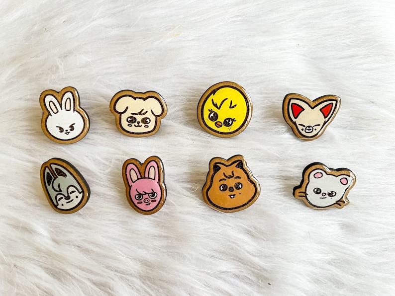 Stray Kids Skzoo Earrings Stray Kids Skzoo Pins Stray Kids - Etsy Australia