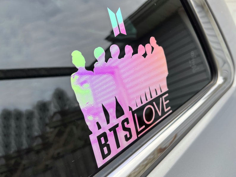BTS Love Car Decal BTS Love BTS Decal Bts Stickers Bts - Etsy