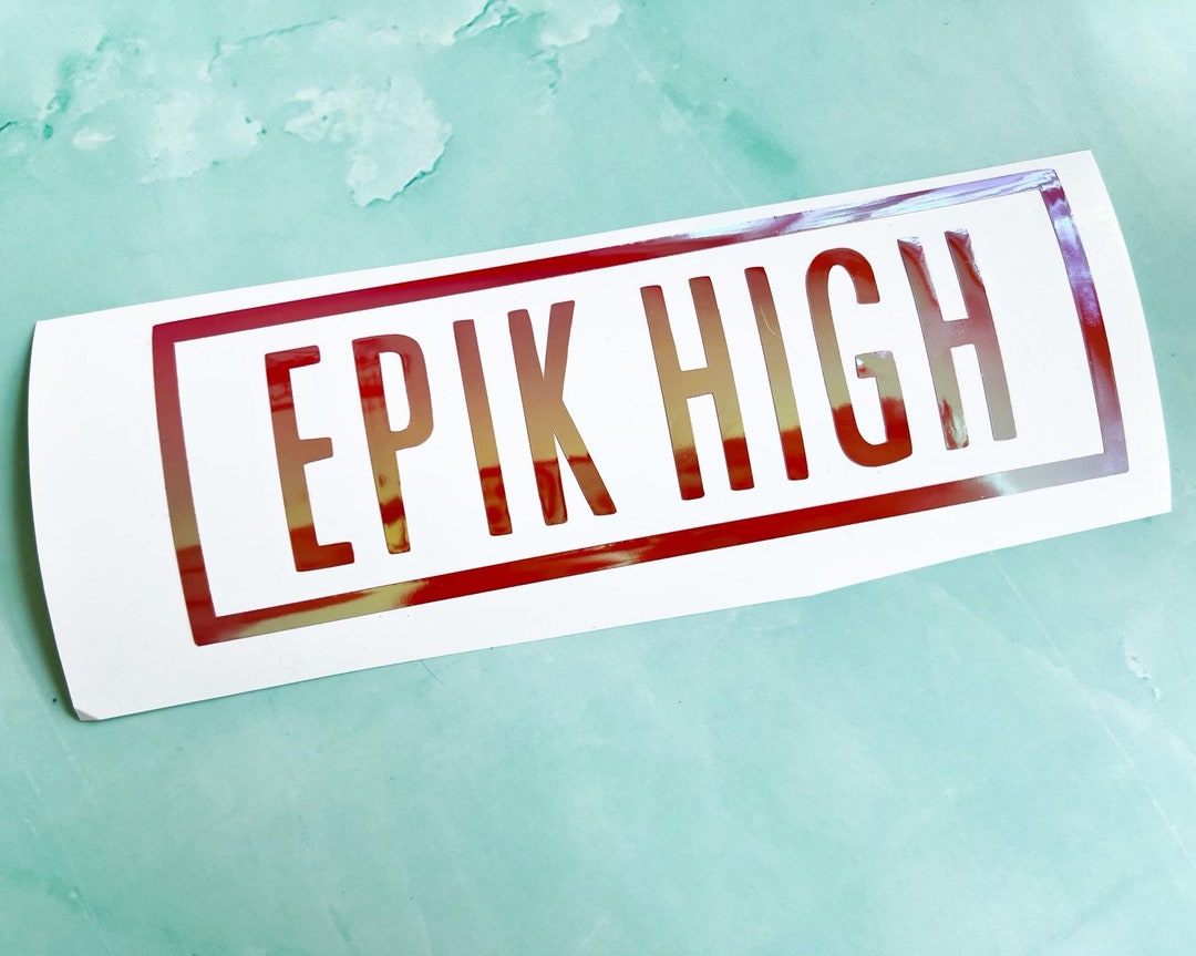 Epik High Logo Vinyl Decal - Etsy