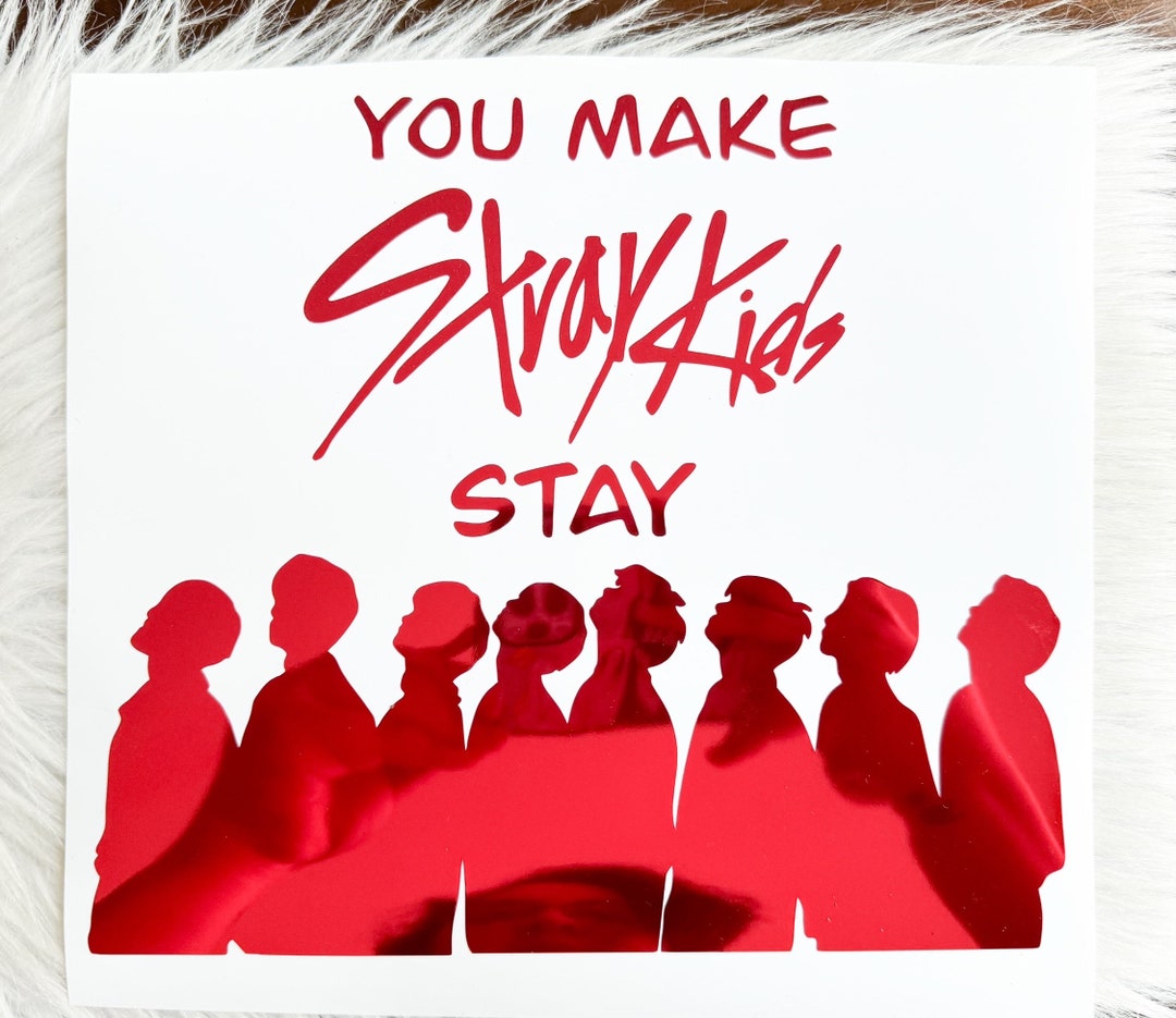 Stray Kids Decal, Stray Kids Car Decal, Stray Kids Merch, You Make ...