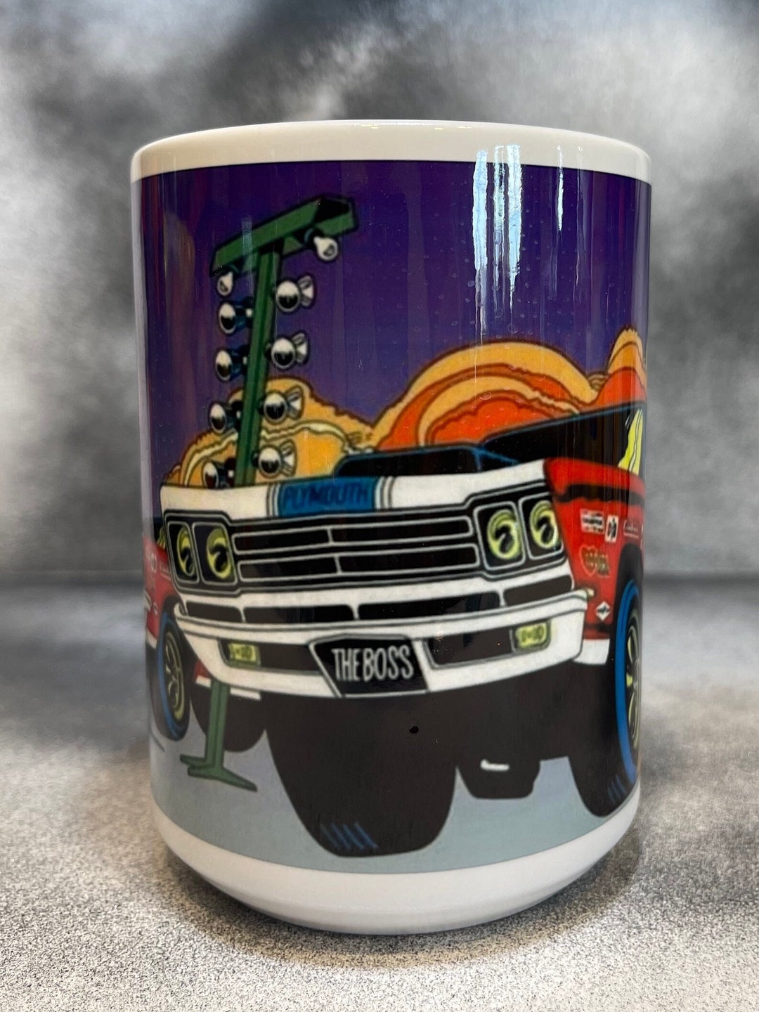 15oz Plymouth Drag Racing Mug - Etsy