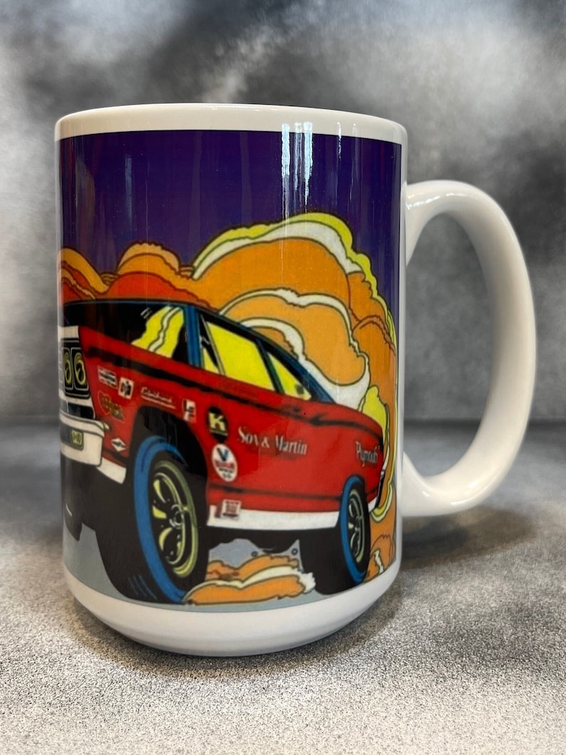 15oz Plymouth Drag Racing Mug - Etsy