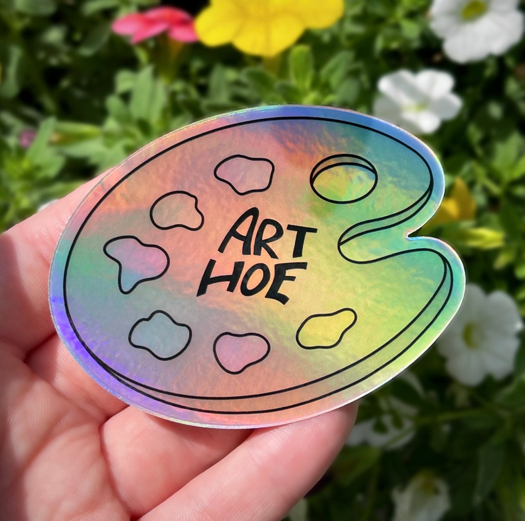 Art Hoe Sticker - Etsy