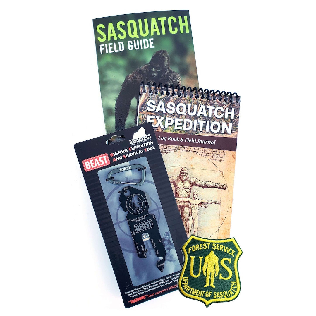 Bigfooot Expedition Field Pack - Patch, Field Guide, Multitool, the ...