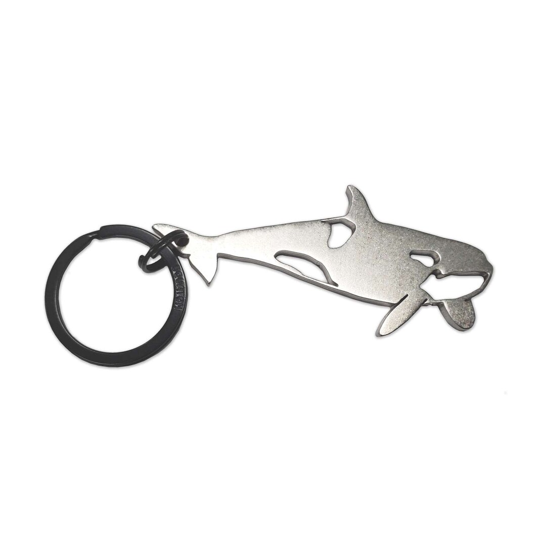 Orca Keychain Charm - Outdoor Nautical Gifts, Made in the USA, Seaside ...