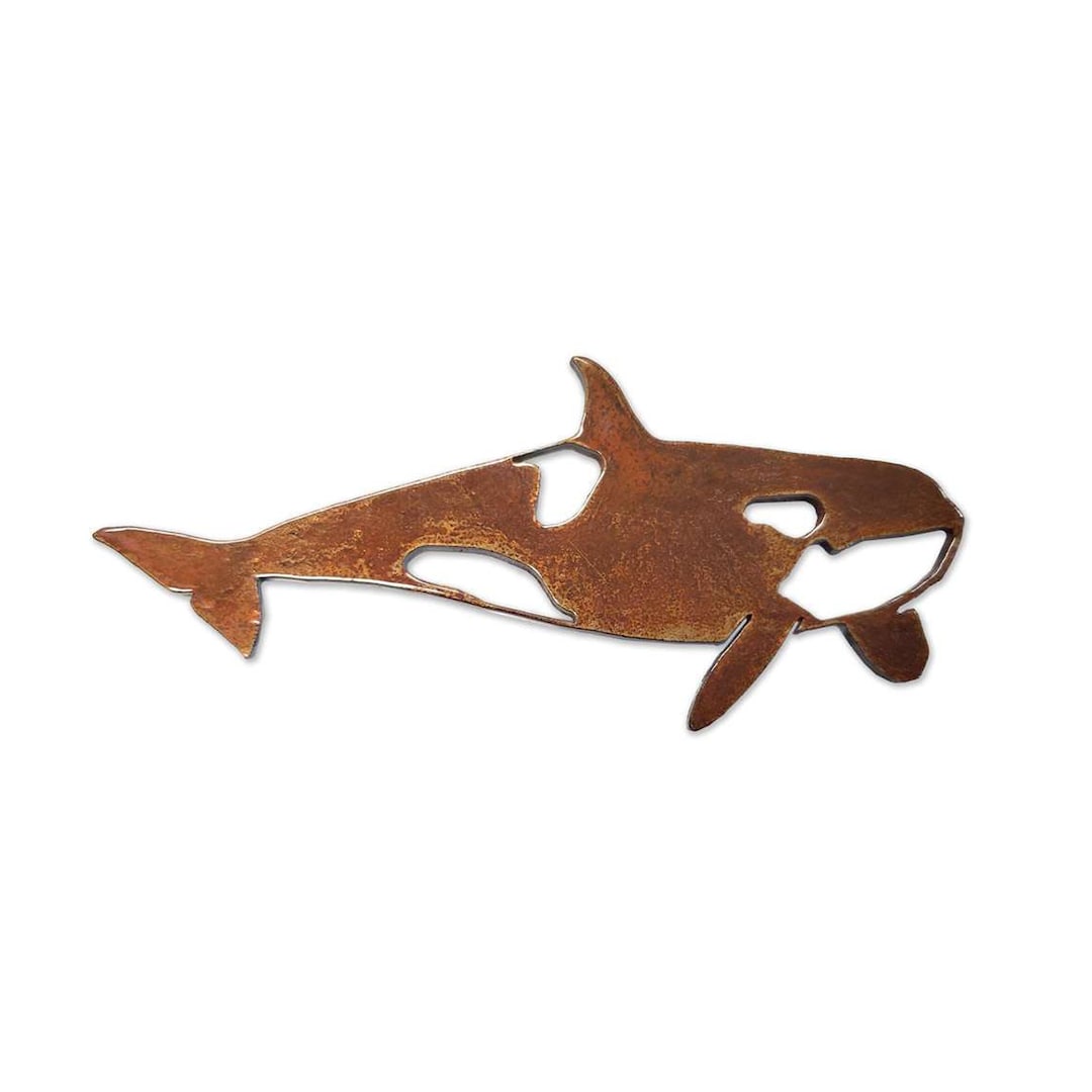 Orca Magnet - Seaside Art, Ocean Animal Fisherman Gift, Made in the USA ...