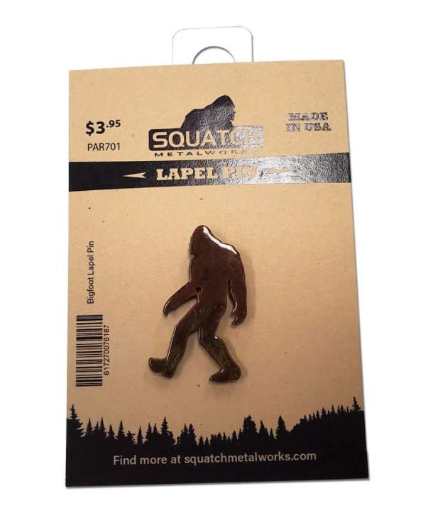 Bigfoot Lapel Pin - Great Gift for the Sasquatch Lover in Your Life! - Etsy