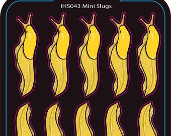 Banana Slug Vinyl Sticker - Etsy
