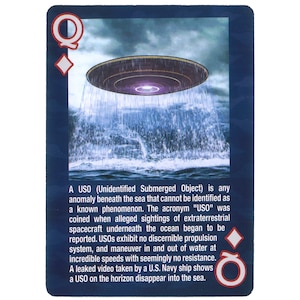Ufos and Aliens Playing Cards - 52 Card Deck - Ufology - Etsy
