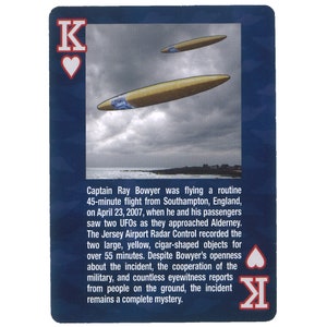 Ufos and Aliens Playing Cards - 52 Card Deck - Ufology - Etsy