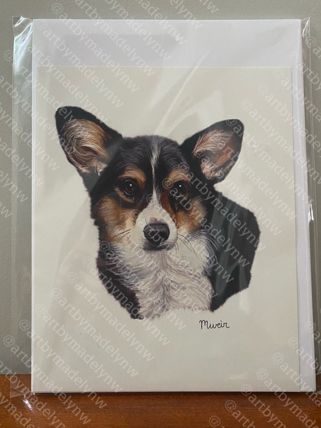 Corgi Art Print - Etsy