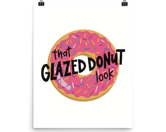 Glazed Poster - Etsy