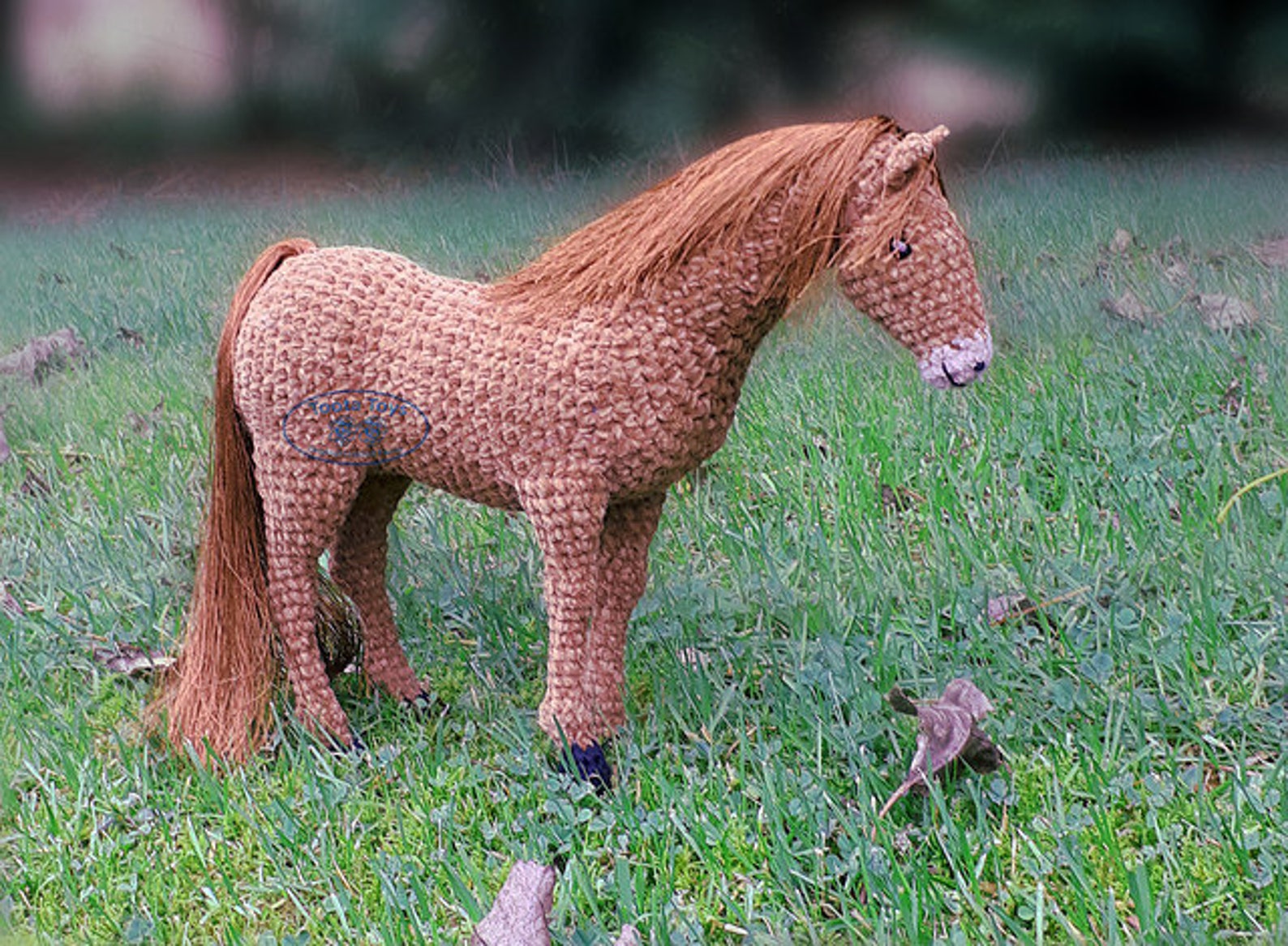 Stablemates Thoroughbred Crochet Pattern, Realistic Horse Toy - Etsy
