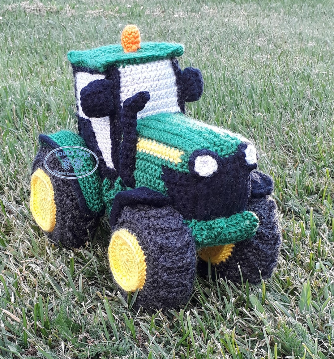 Toota's Tractor Crochet Pattern - Etsy