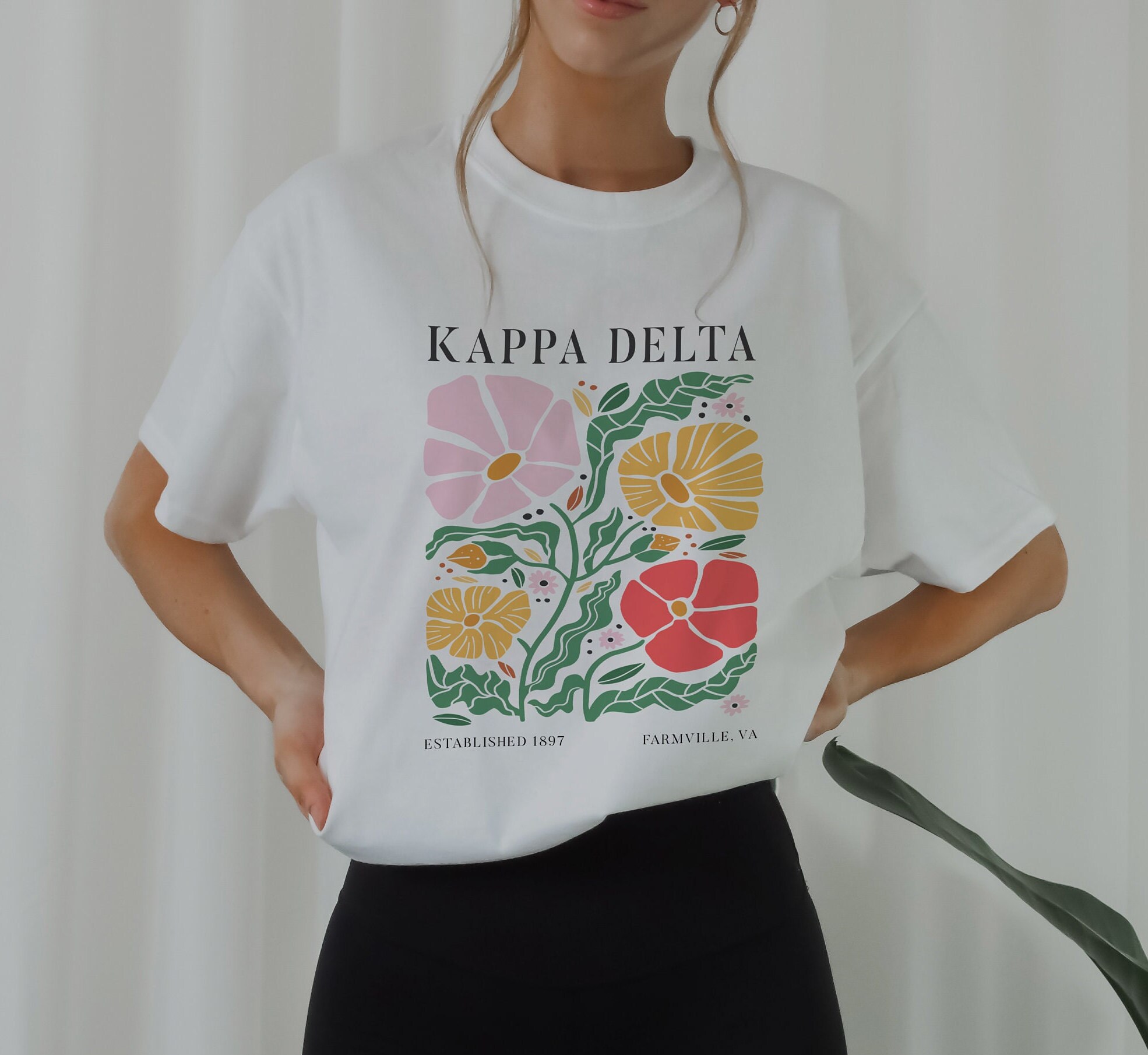 KAPPA DELTA Oversized Sweater, Kaydee Sweatshirt, Sorority Merch ...