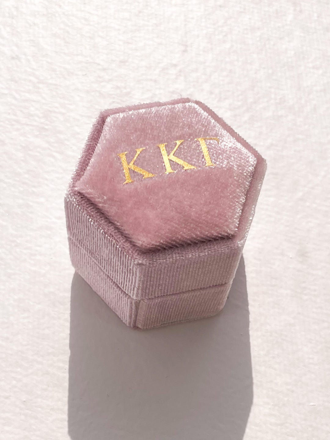 Velvet Badge Box for KAPPA KAPPA GAMMA Sorority | Kkg Sorority Gift ...