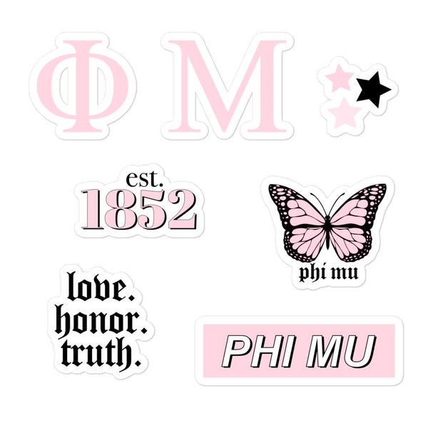 Phi Mu - Etsy