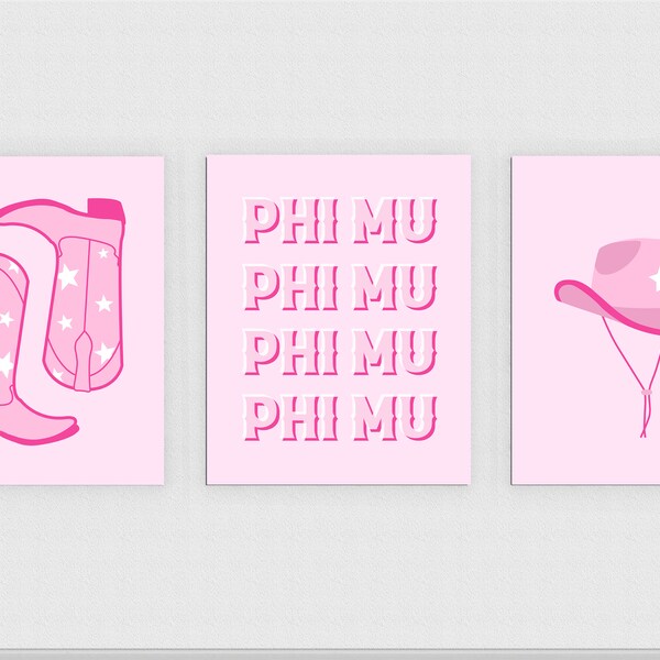 Phi Mu - Etsy
