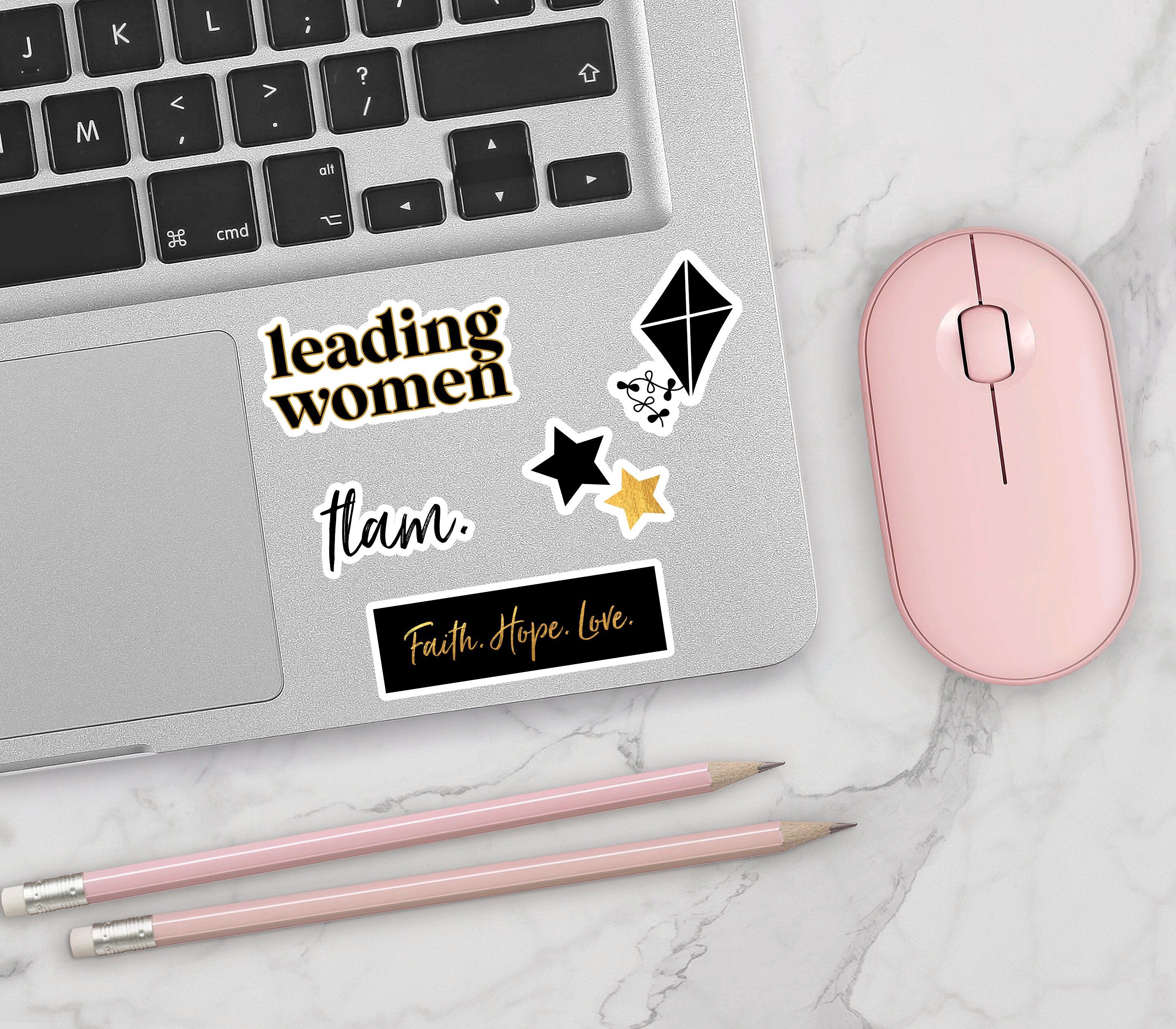 KAPPA ALPHA THETA Aesthetic Sticker Sheet in Black and Gold - Etsy