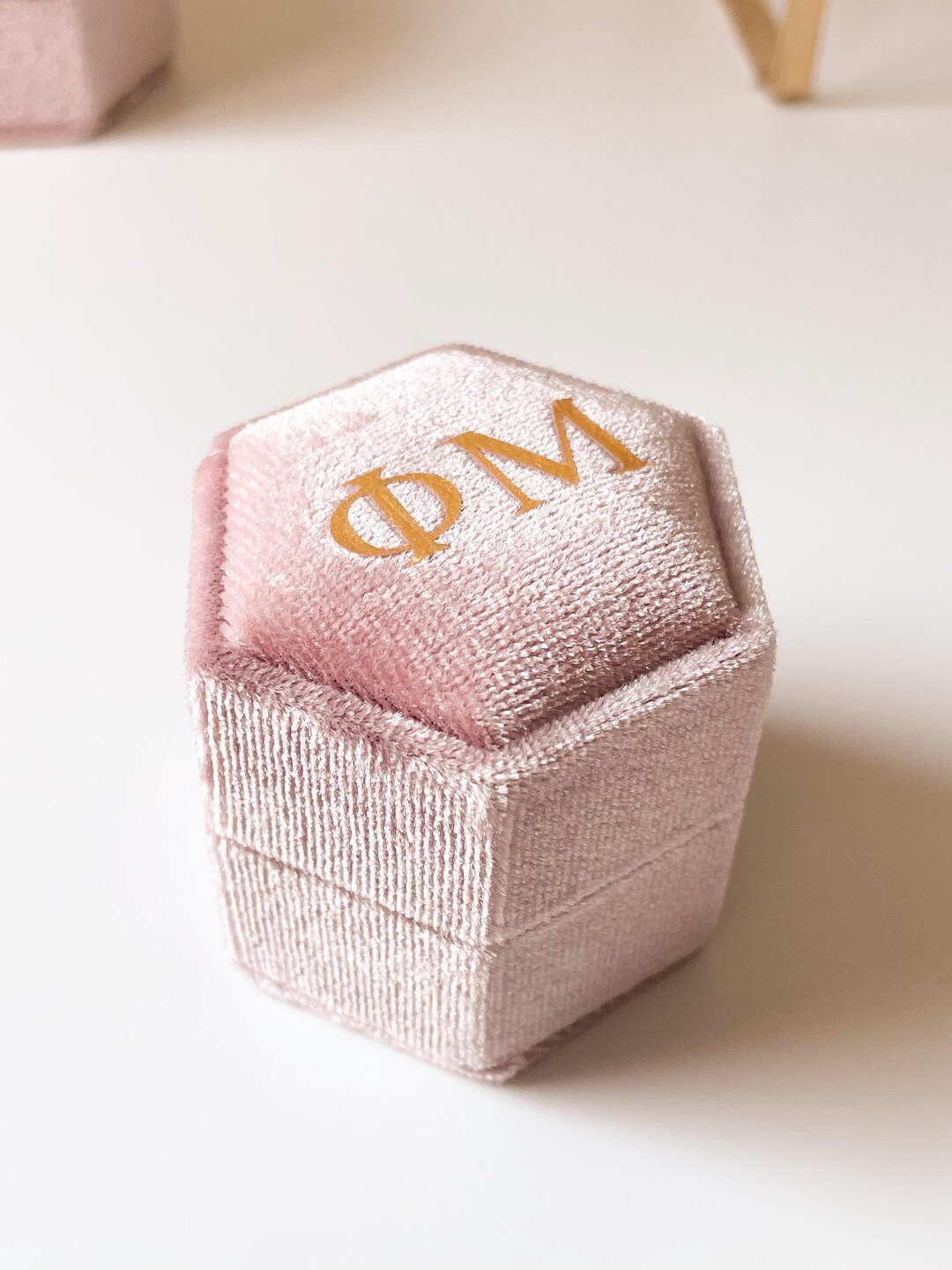 Velvet Badge Box for PHI MU Sorority Sorority Gift Initiation Gift Bid ...