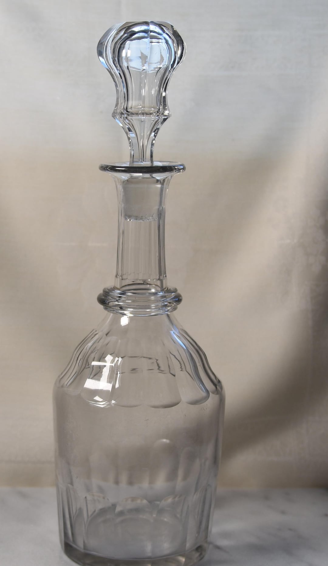 Vintage Glass Decanter, Xtra Large, Antique, Heavy Weight - Etsy