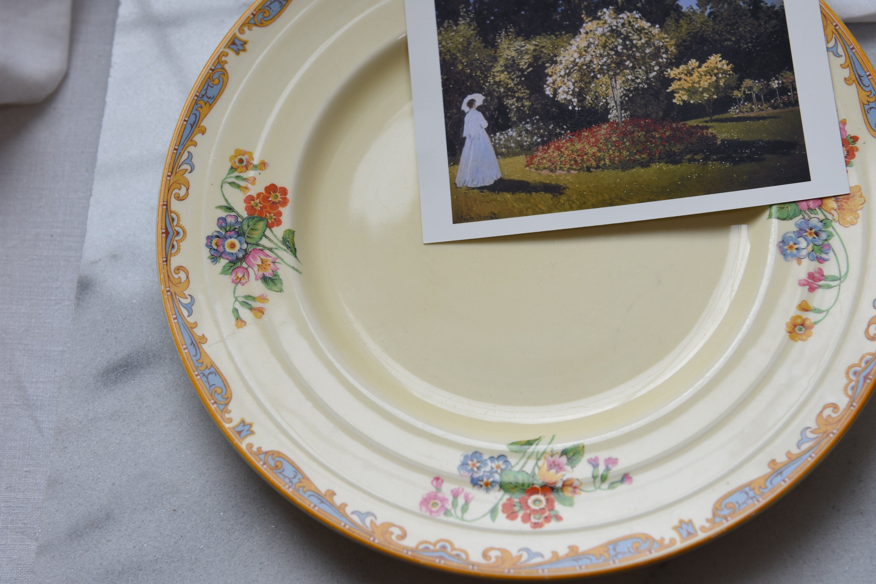 Grindley China Dinner Plate the Dufferin - Etsy
