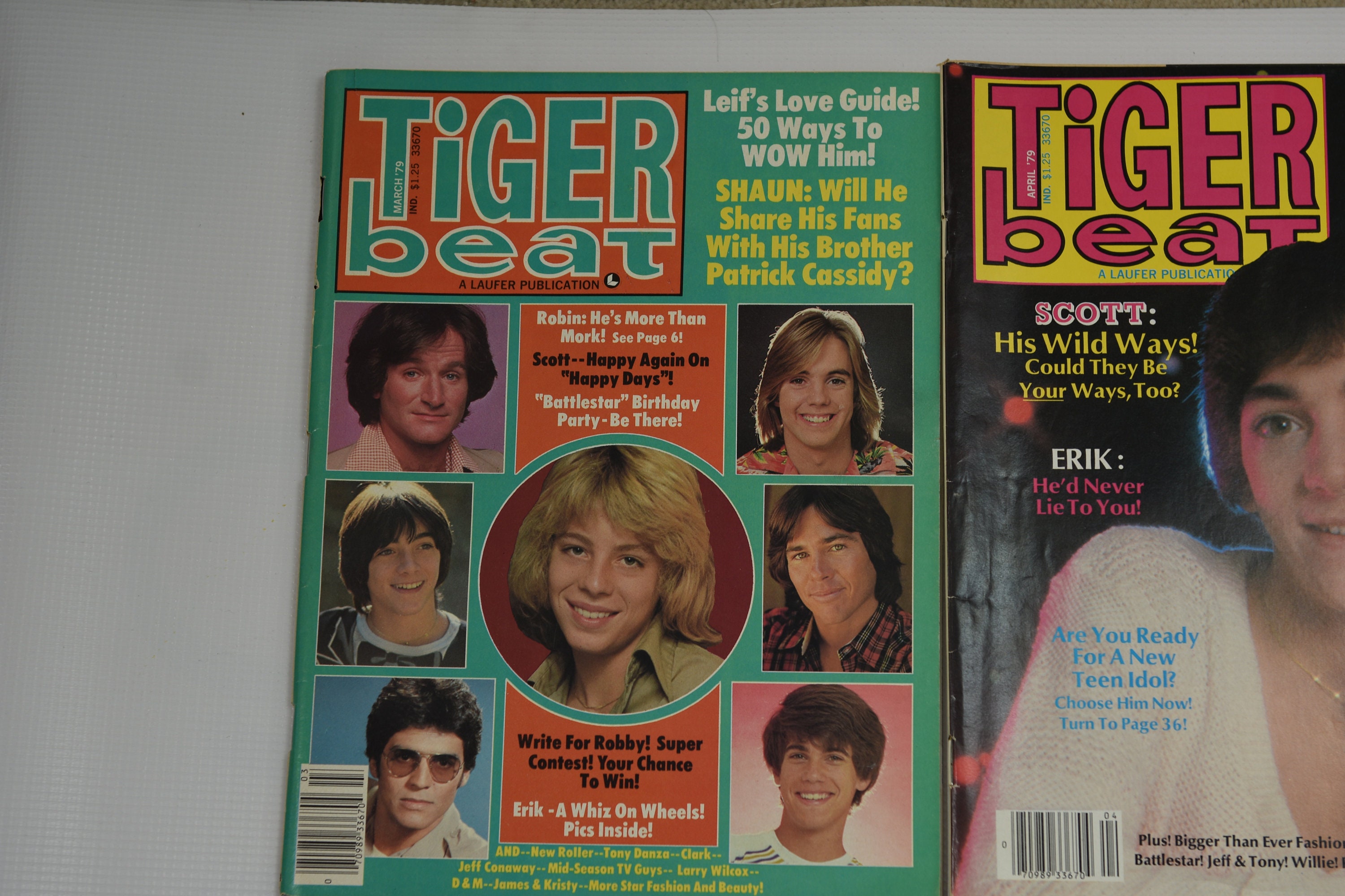 1979 Tiger Beat Magazines, March, April and May Issues - Etsy