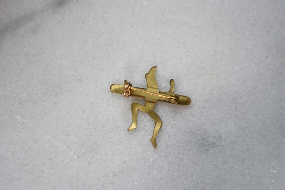 Brownie Pixie Pin, 60s, Collectible Pin, Girl Guides - Gem