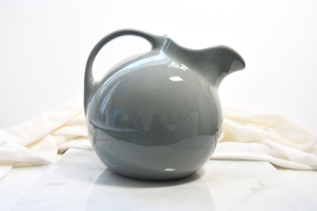 Hall Tilting Pitcher, 633, Gray, Vintage 1950s, Restaurant Ware - Etsy