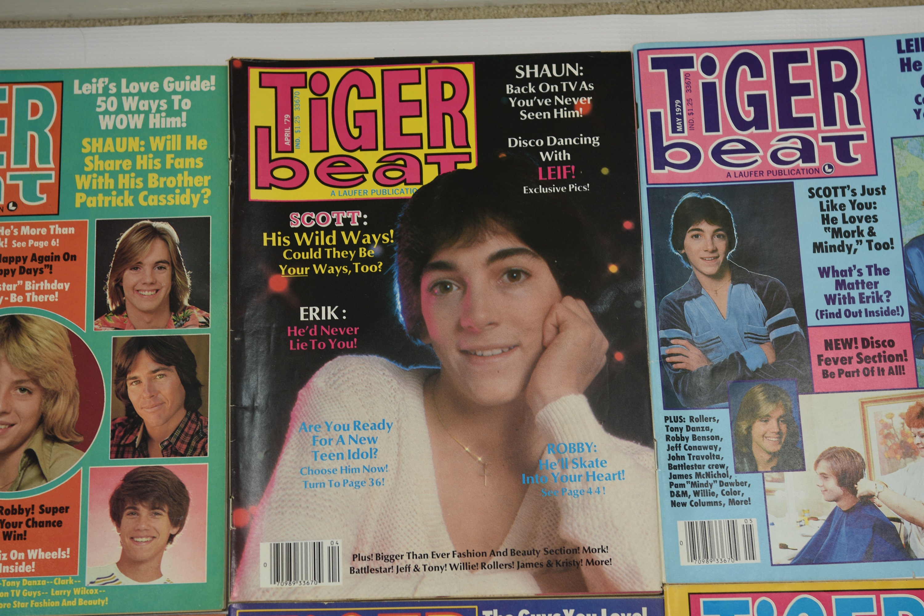 1979 Tiger Beat Magazines, March, April and May Issues - Etsy