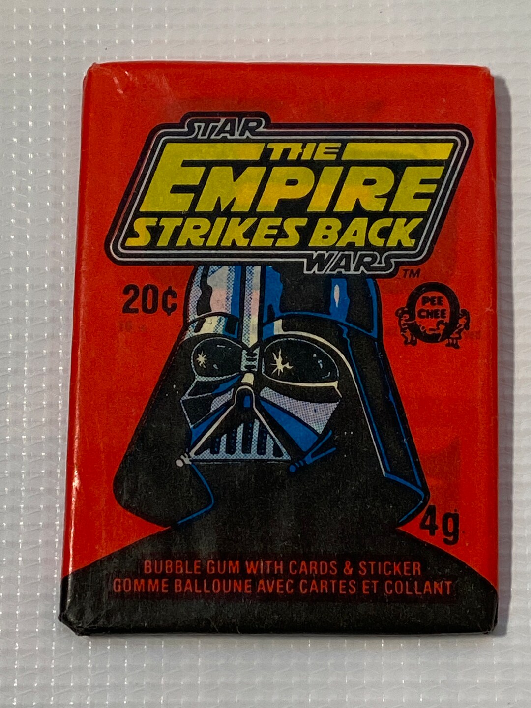 Star Wars, the Empire Strikes Back, Collectible Cards, Topps Gum, O-pee ...