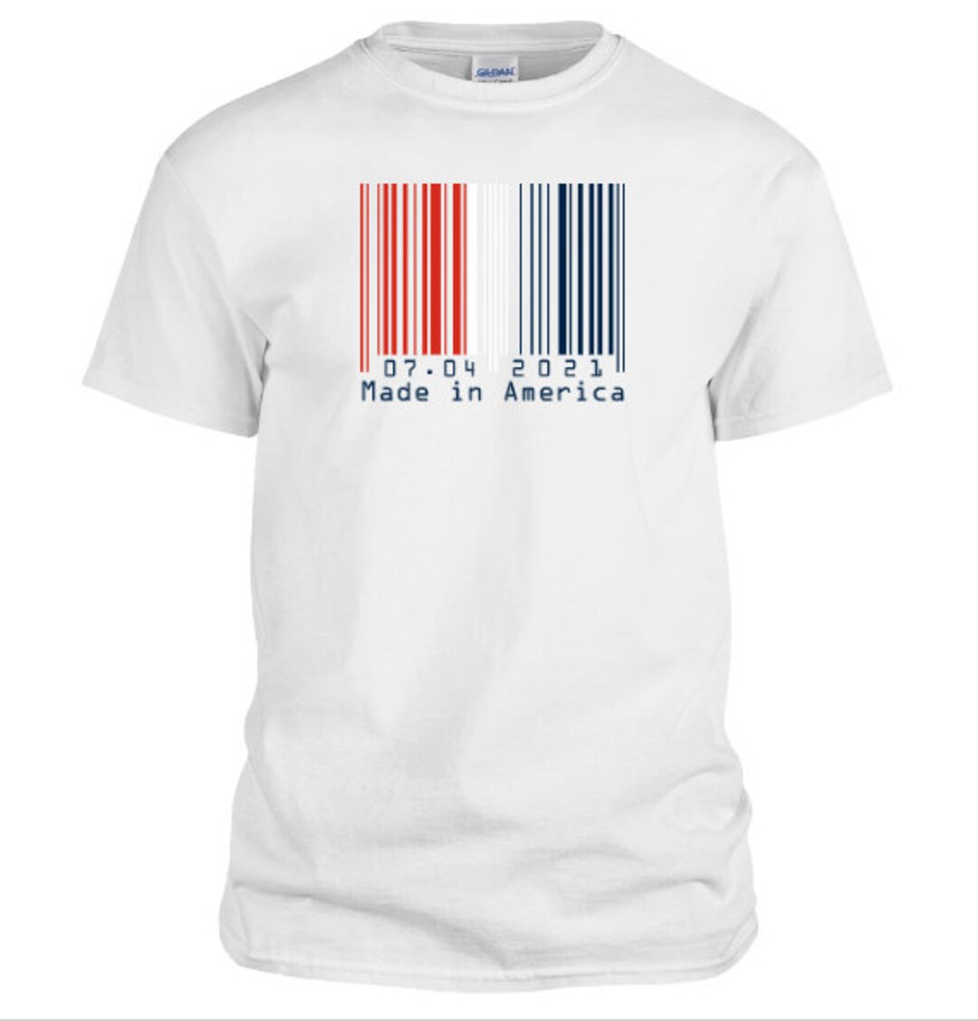 4th of July Barcode - Etsy