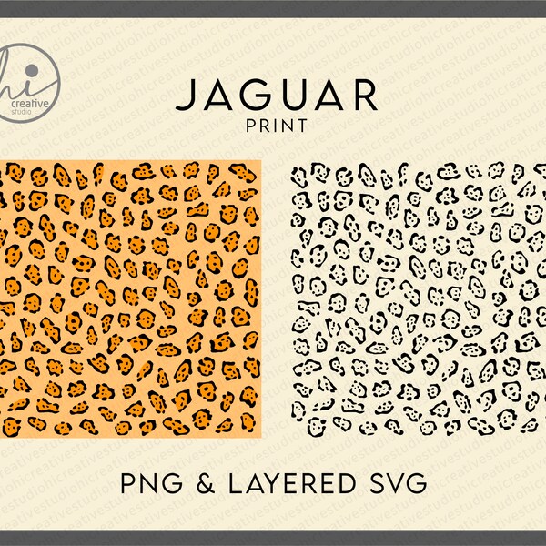 Jaguar Skin Pattern - Etsy