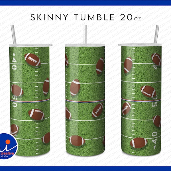 Football Tumbler - Etsy