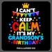 Grandson Birthday SVG PNG: Funny Family Party Matching Party Gift ...