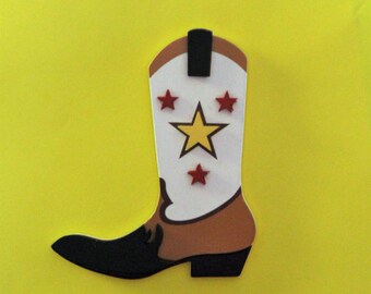 Cowboy Boot Magnet - Etsy