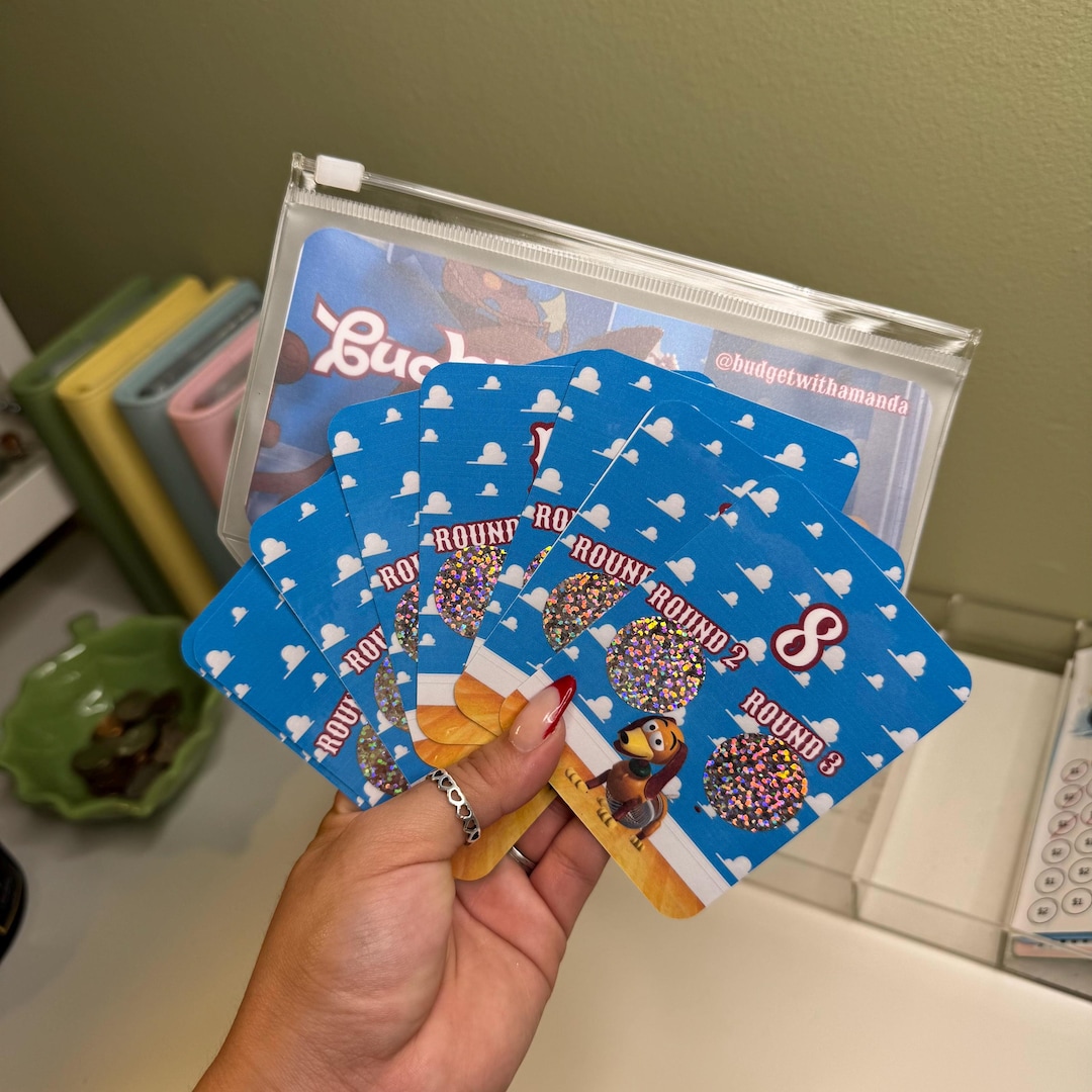 Budget Roundup Savings Challenge | Disney Inspired Mystery Card Game ...