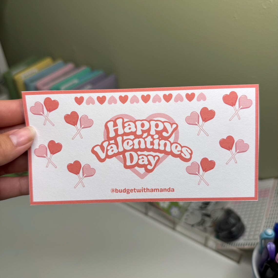 6 Pack MINI SAVINGS CHALLENGES | February Valentine's Day Love Themed ...