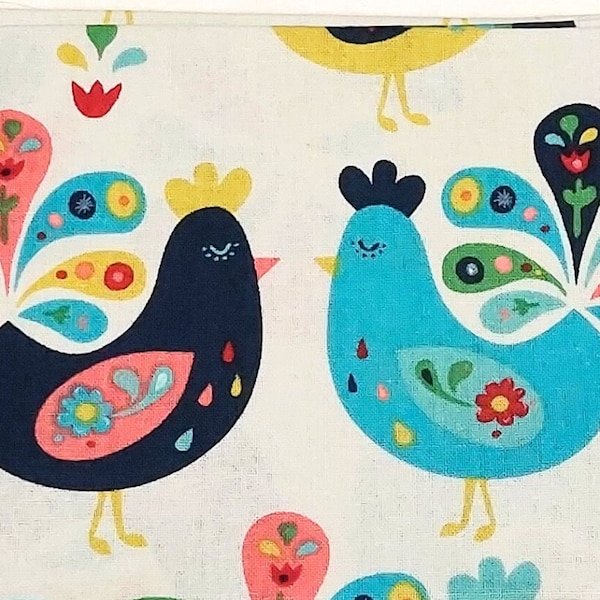 Chicken Fabric - Etsy