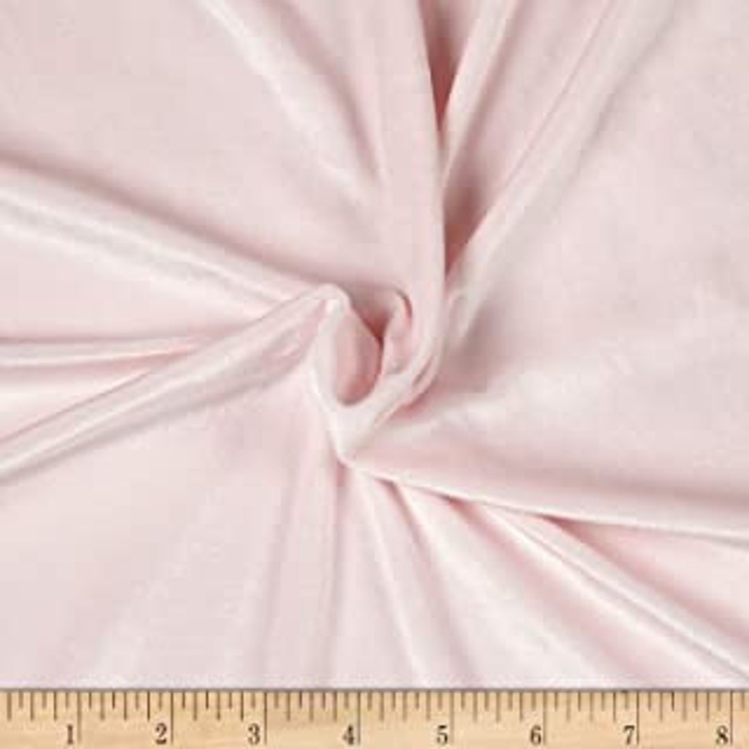 Baby Pink Solid Flannel Fabric - Bamboo & Cotton - BY THE 1/2 YARD - Etsy