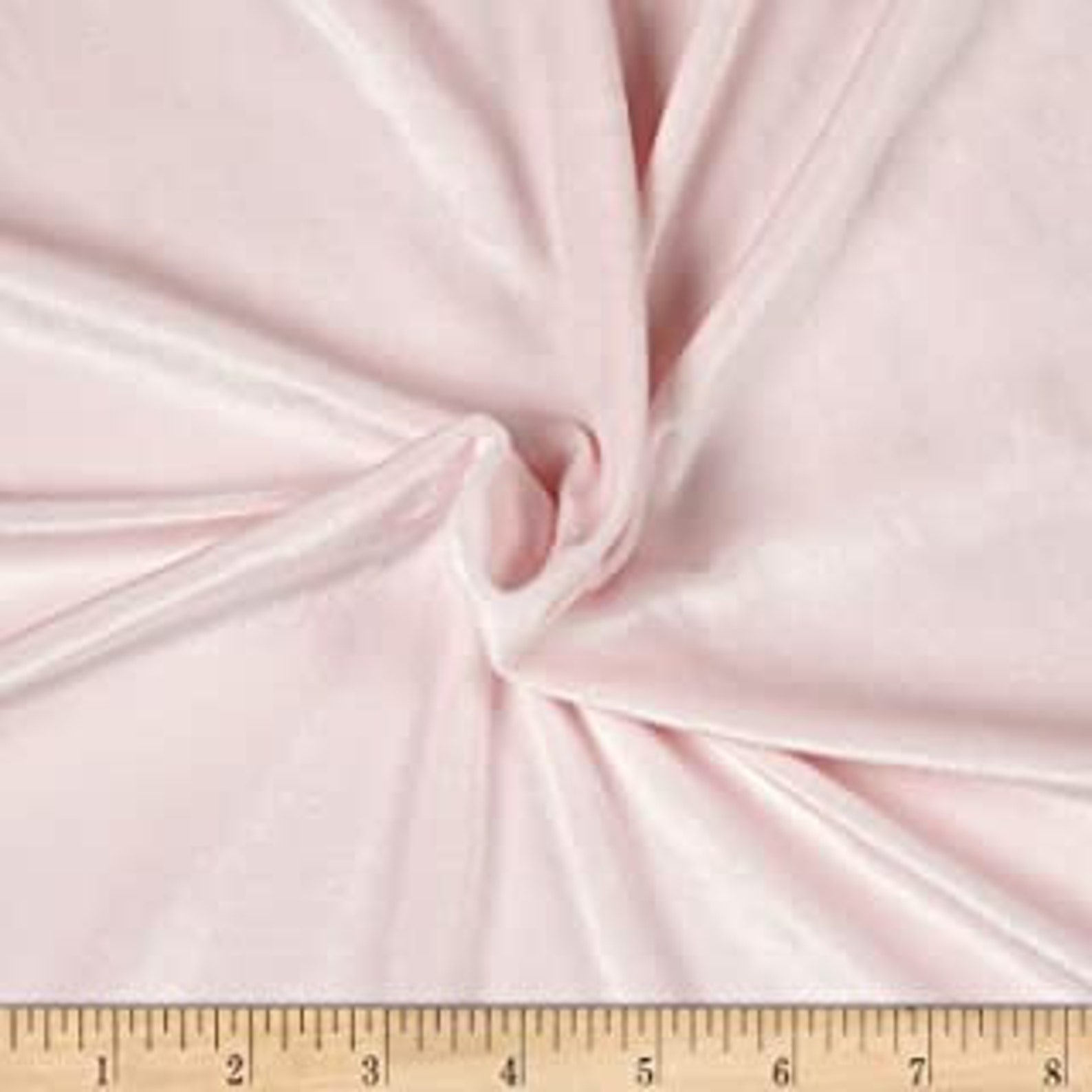 Baby Pink Solid Flannel Fabric Bamboo & Cotton BY THE 1/2 - Etsy