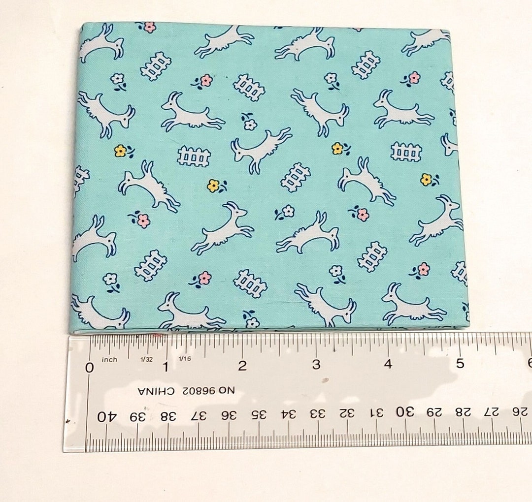 Goat Toss on Light Blue FQ PRE-CUT Quilting Fabric - 100% Cotton - Etsy