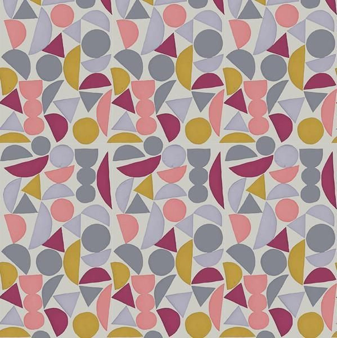 21 LAST PIECE Vestige Geomertic on Gray by Free Spirit Quilting Fabric ...
