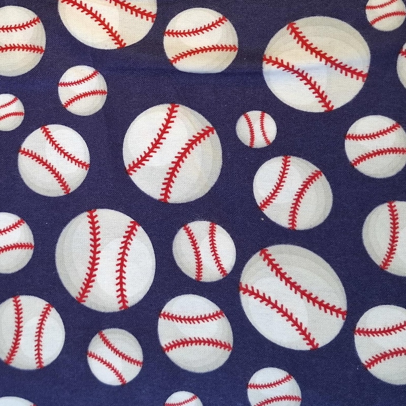 Baseball Apparel Fabric - Etsy