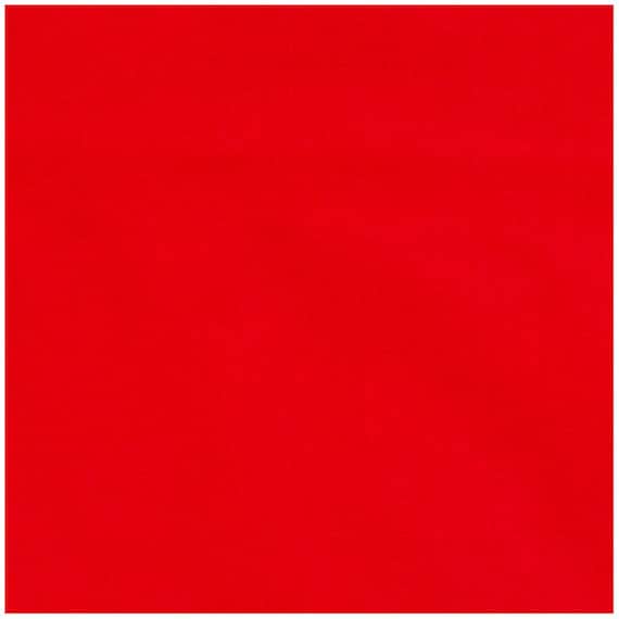 Solid Bright Red Combed Cotton Broadcloth C1013 Quilting - Etsy