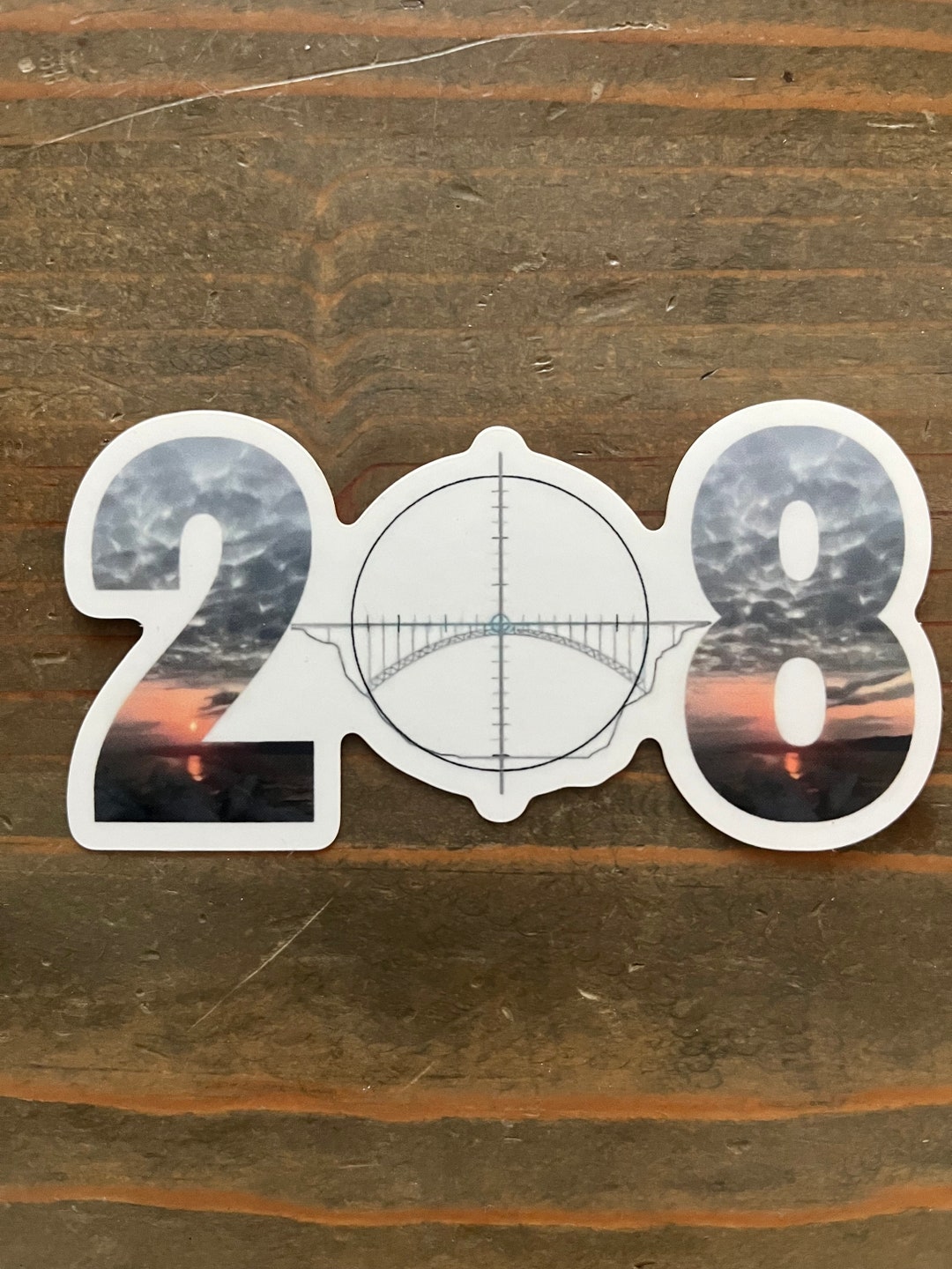 208 Idaho Sticker | Perrine Bridge Area Code Decal - Etsy