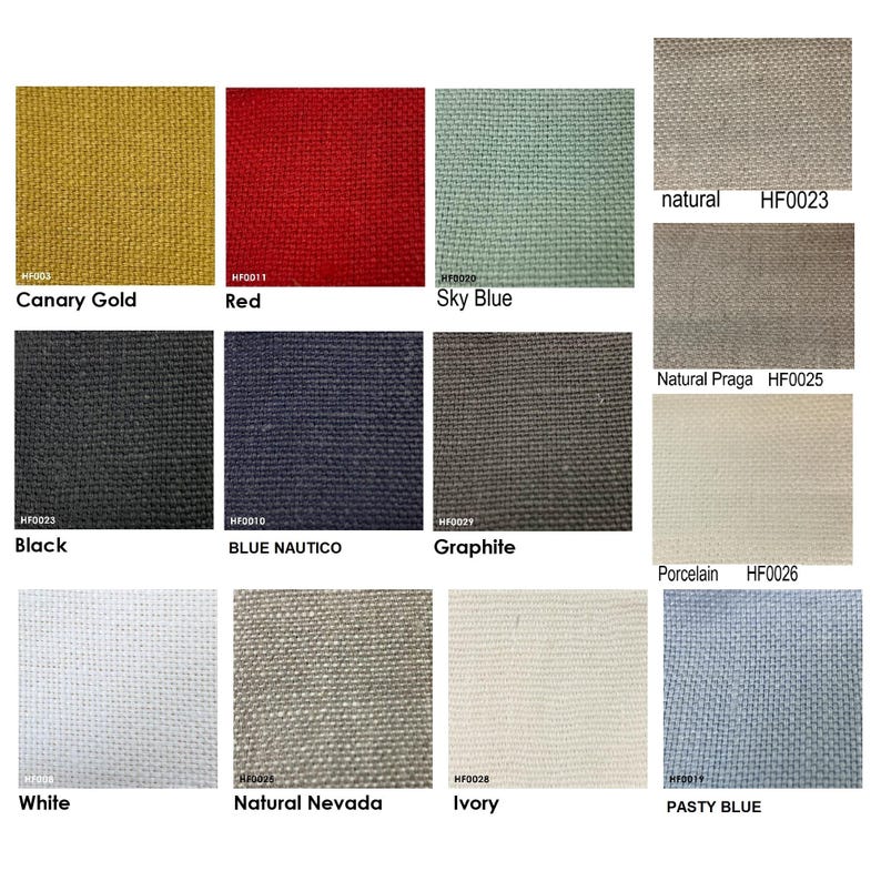 Linen Bed Skirt, 13 Colors Available Italy Linen - Etsy