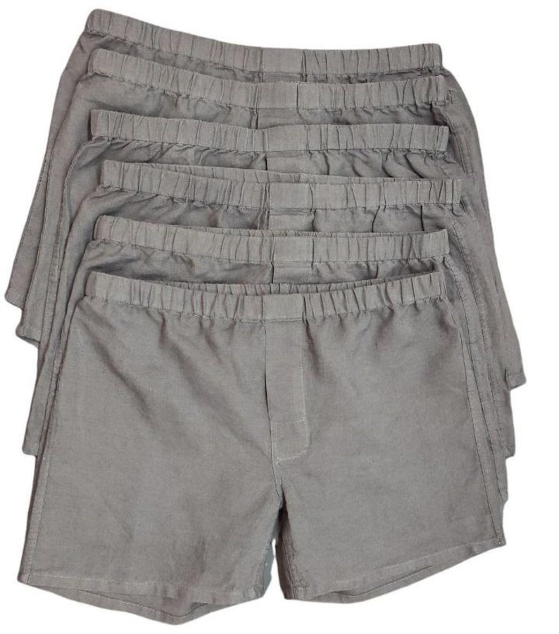 Linen Boxers Bundle for Men (x6) White Color, Small Size - Etsy
