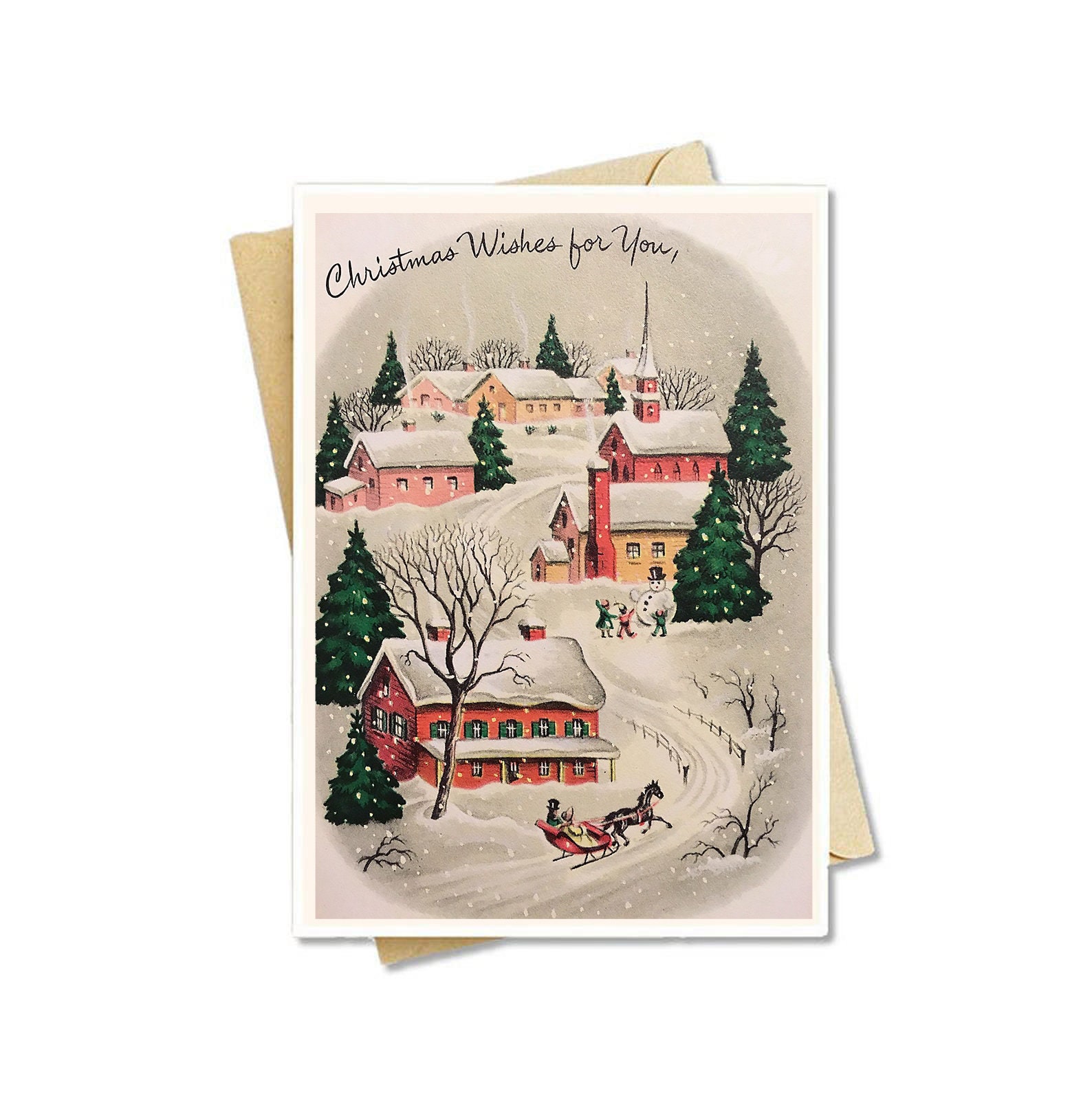 Old christmas cards store
