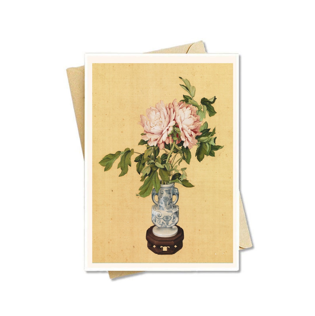 Vintage Note Cards 1850s botanical art Set of 8, 12 or 25 - Etsy Italia